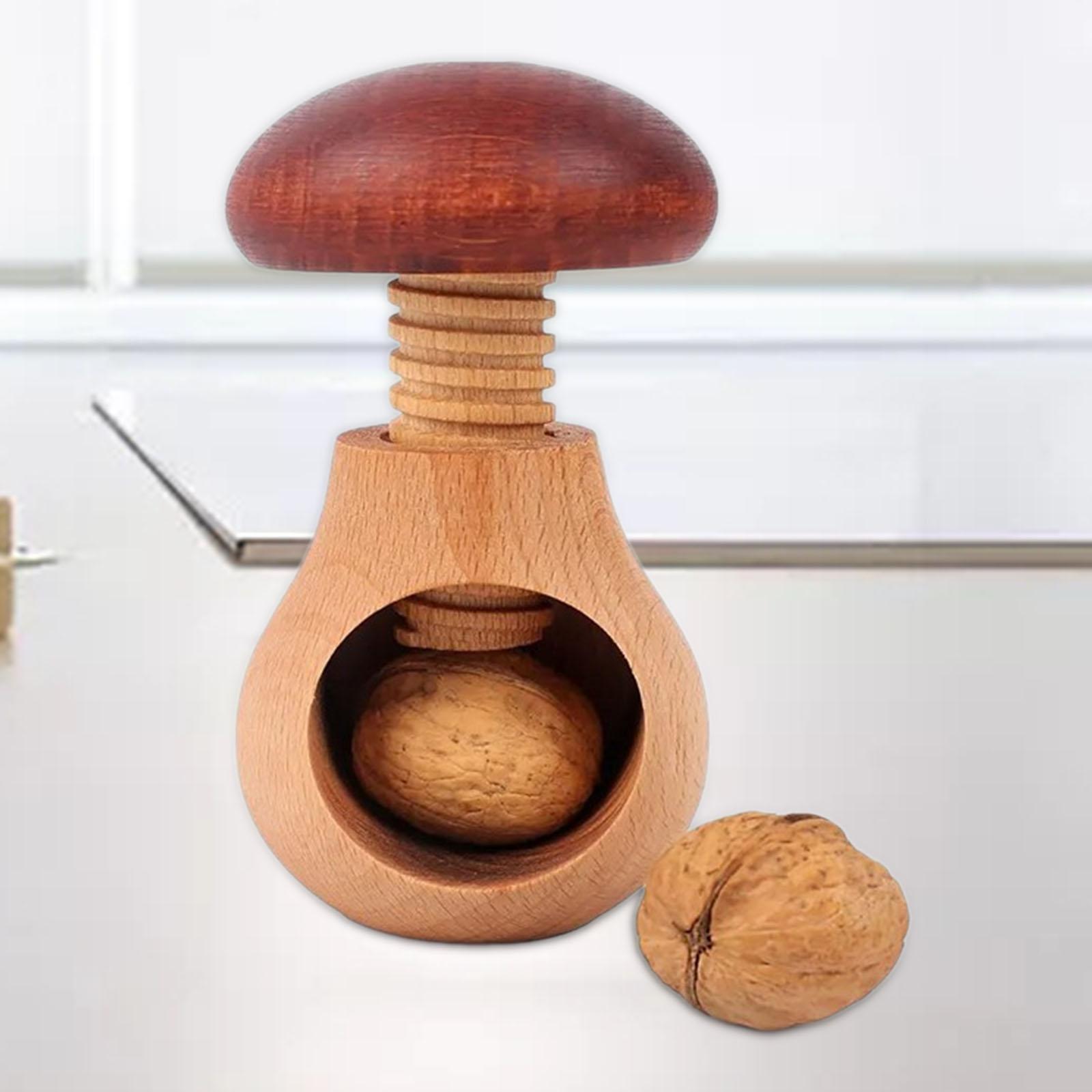 Nutcracker Cute Mushroom Adjustable Walnuts Open Tool for Walnut Pecans ...