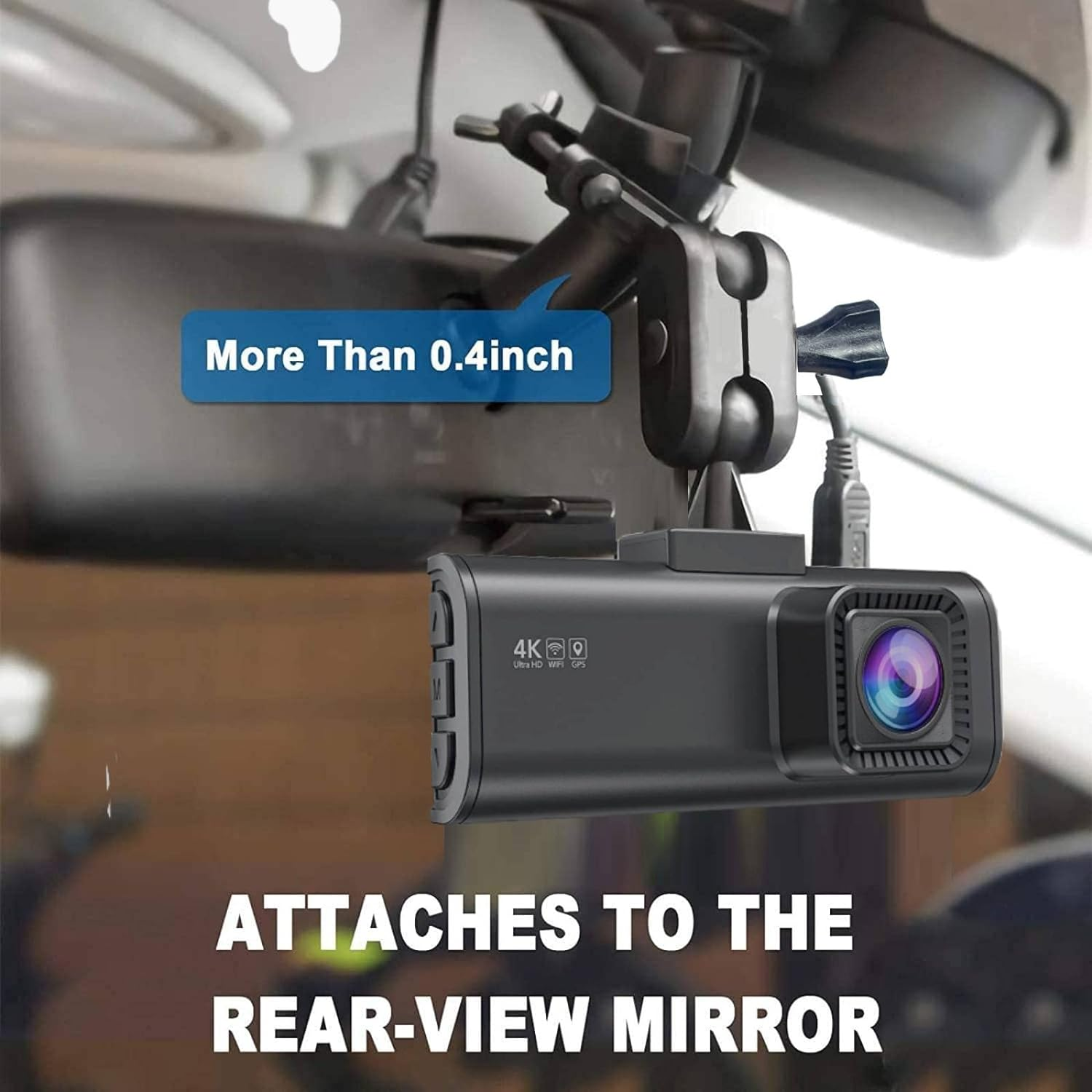 Dash Cam Mount Rear View Mirror Holder, Redtiger Dash Cam Mount Be ...