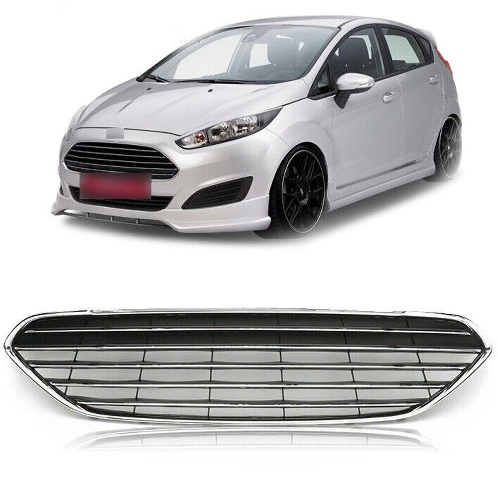 FOR FORD FIESTA MK7 2013-2017 FRONT BUMPER RADIATOR CENTER GRILLE ...