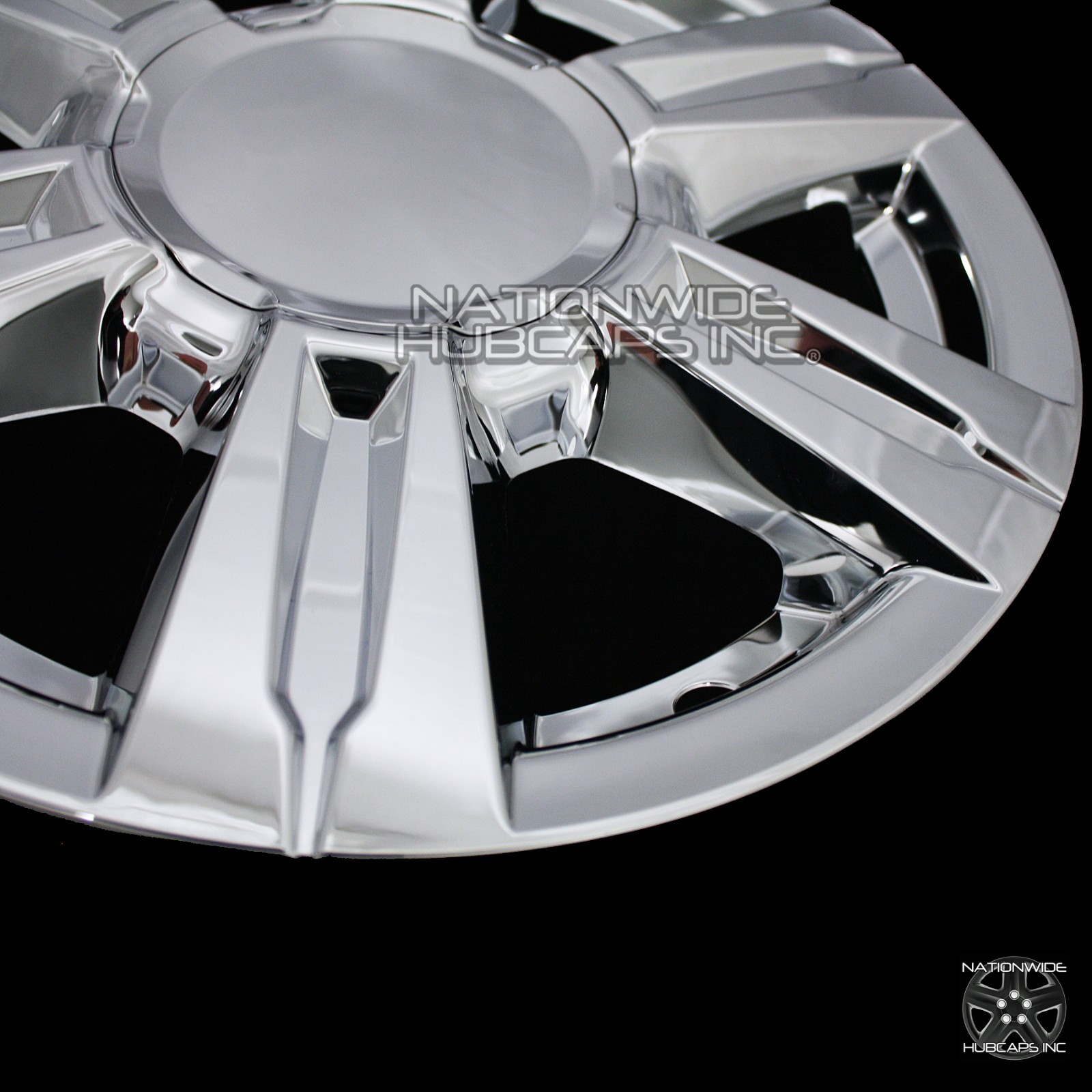 4 CHROME 2014-2016 GMC TERRAIN 17" Wheel Skins Full Rim Covers Center ...