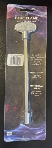 Blue Flame Universal Gas Valve Fireplace Key, 8" | eBay