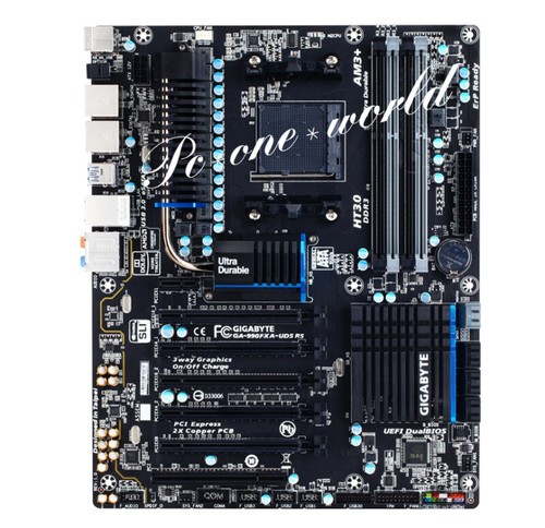 Gigabyte 990FXA-UD5-R5 Motherboard AMD 990FX Socket AM3+ DDR3 DIMM USB3 ...