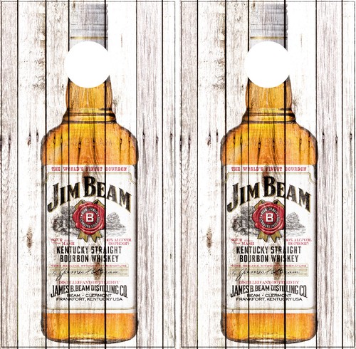 Jim Beam Cornhole Wraps Boards Vinyl Decals Bag Toss Game Stickers | eBay