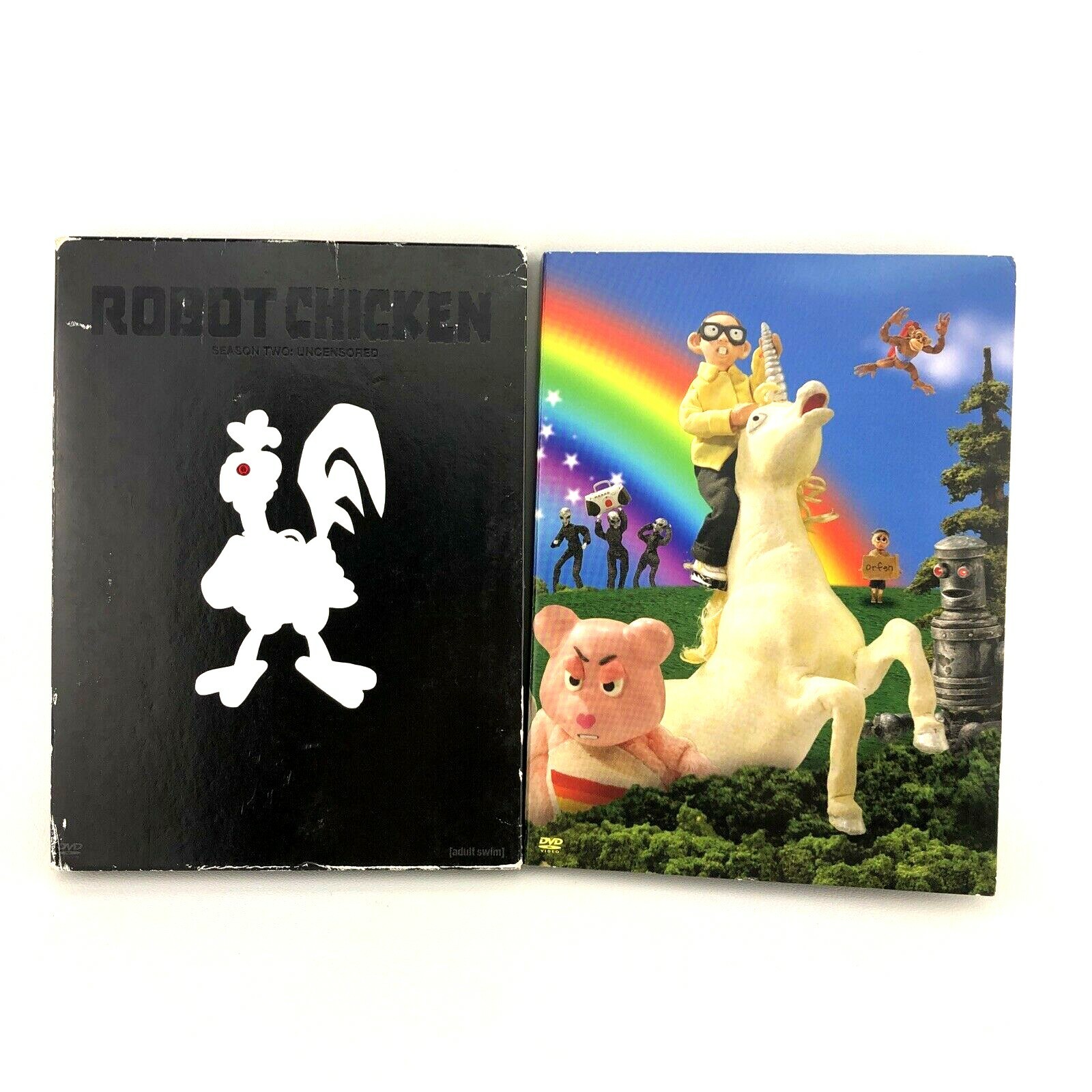 Robot Chicken DVD Season Two Uncensored Adult Swim Free Shipping ...