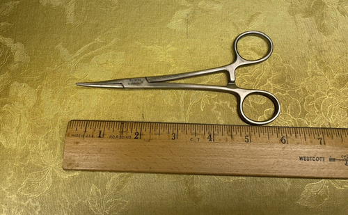 V. Mueller SU2735 CRILE Forceps, Curved, Regular Pattern, 5-1/2" Length ...