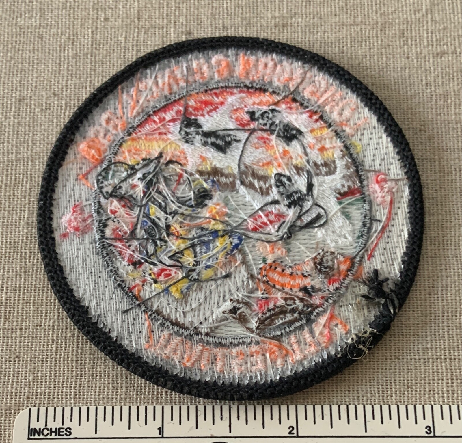 LONGHORN COUNCIL Boy Scout Fall Festival PATCH BSA Halloween Badge Camp ...
