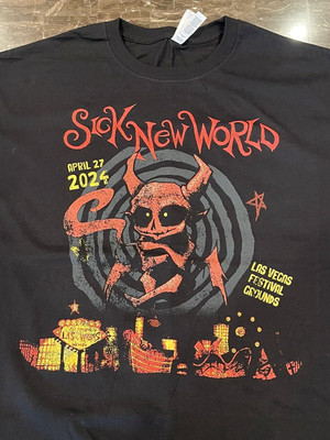 SICK NEW WORLD ~ 💯 Authentic Official Merch ~ Devil Mens XL NOT POSTER ...