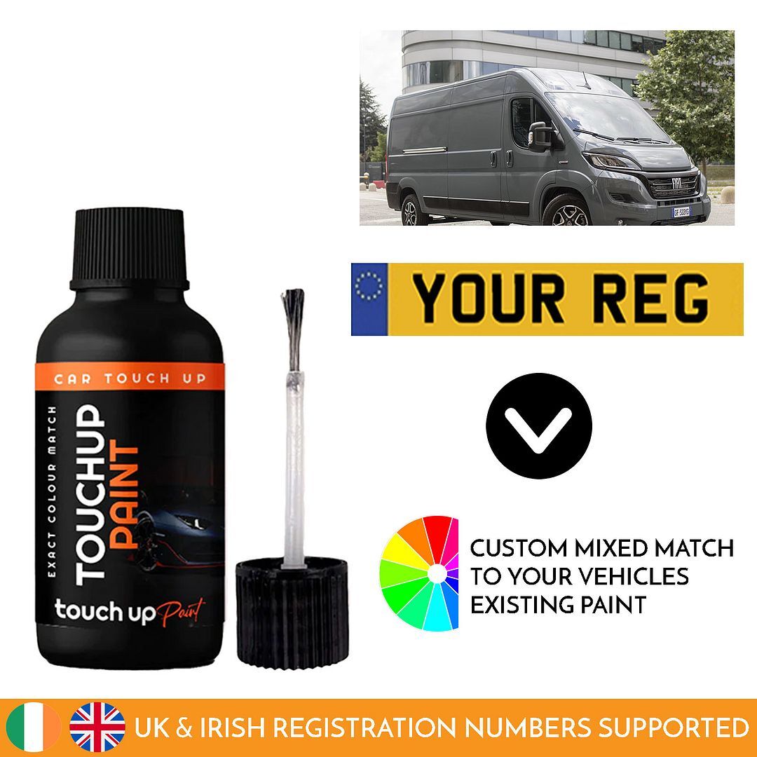 Touch Up Paint for Fiat Ducato By Car Registration Reg Numberplate Pen ...