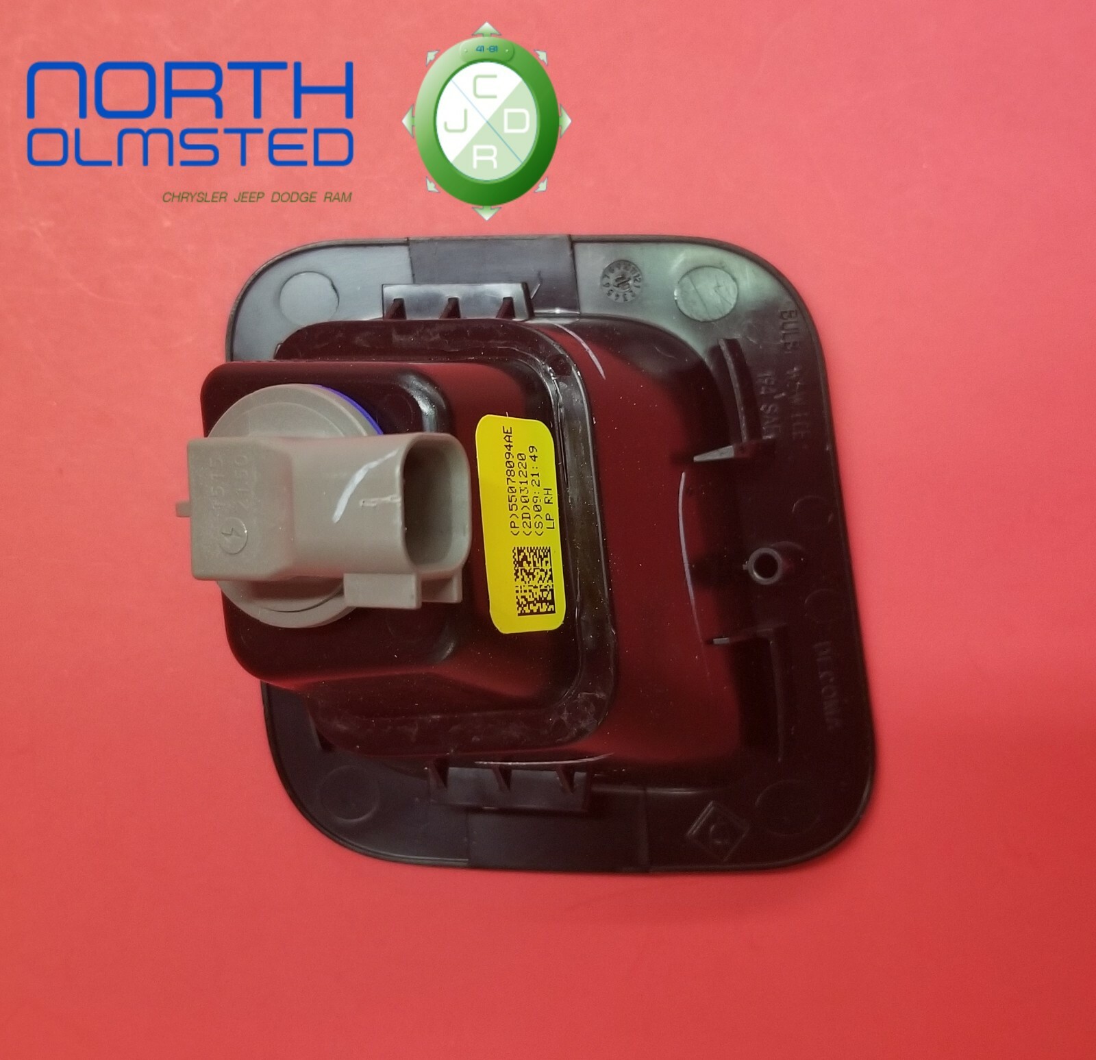 2003-2021 Ram 1500 2500 3500 Rear Right License Plate Lamp Mopar OEM ...