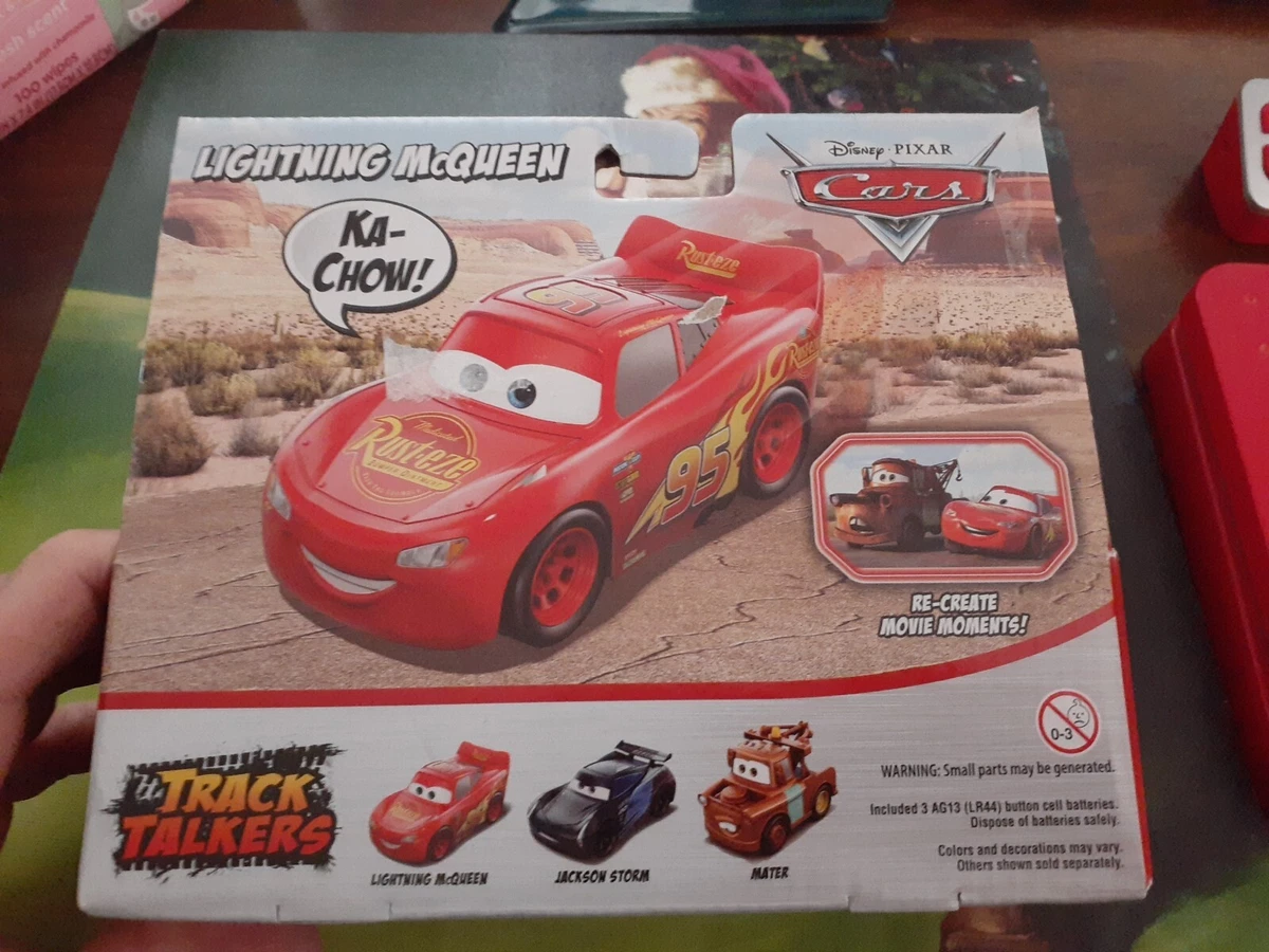 Disney Gxt29 And Pixar Cars Track Talkers Lightning Mcqueen 5.5-in Shop ...