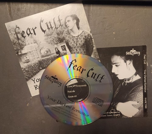Fear Cult CD Your Darkest Romance RARE 1996 Gothic GOTH Deathrock | eBay