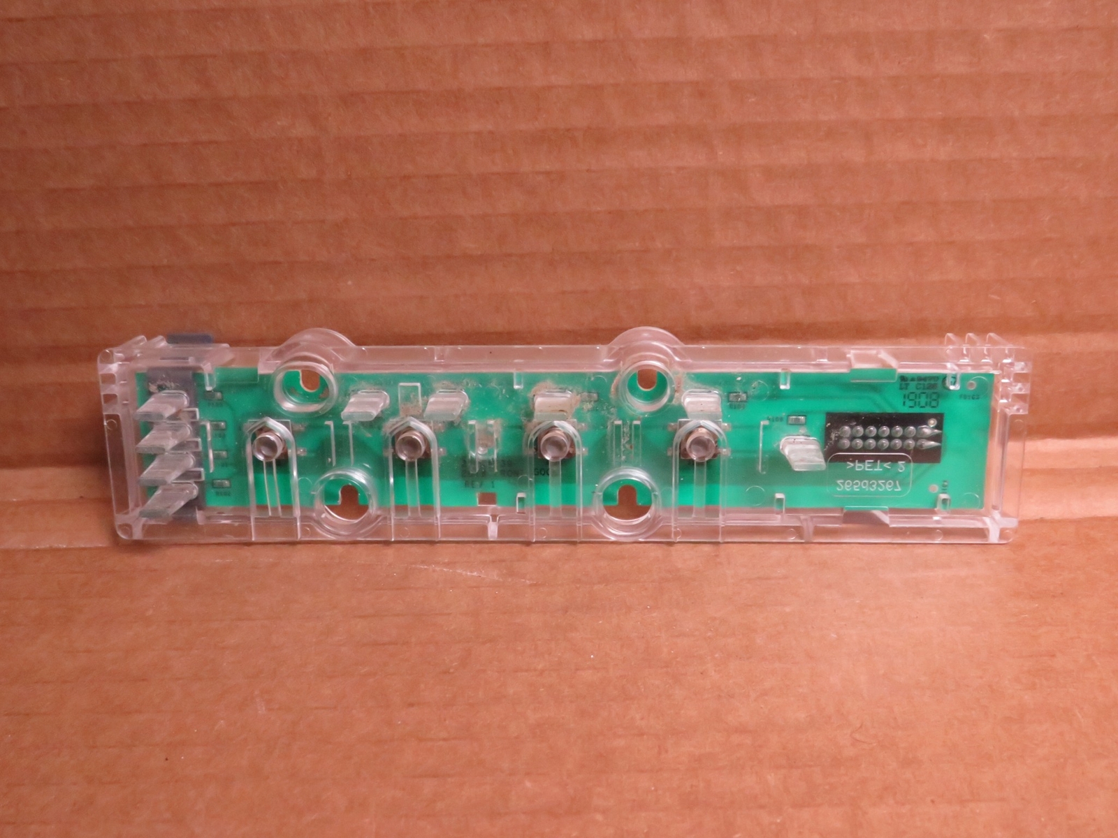 GE Dishwasher Interface Control Board Ass. Part # WD12X24390 WD21X24820 ...
