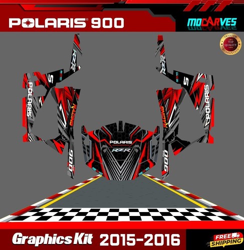 Polaris RZR 900 S XP 2015 2016 Graphics Kit Polaris Decal Sticker Utv ...