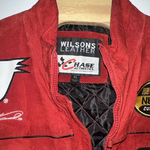 Wilson Leather/Suede Chase Authentics Kasey Kahne Nascar Dodge Jacket ...