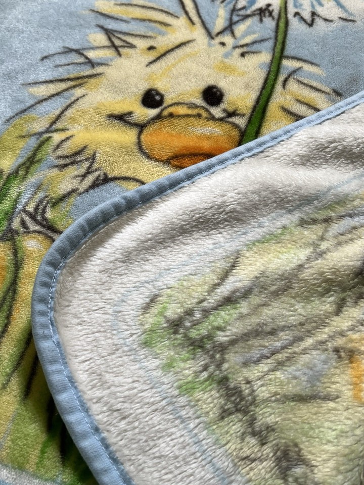 Baby Vintage little Suzy's Zoo Witzy Duck Plush Blanket Dandelion ...