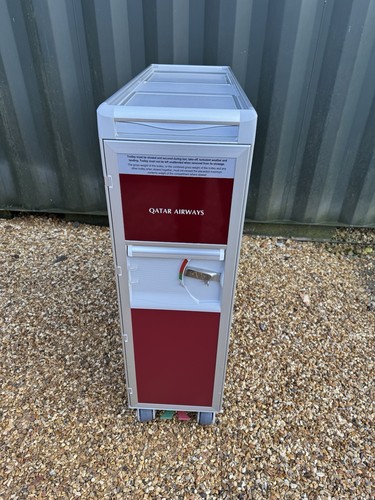 Qatar Airways - Brand New & Sealed Airline Galley full Cart By Safran ...