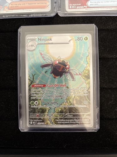 POKEMON! MEGA EVOLUTION! NINJASK! ILLUSTRATION RARE! FULL ART! 137/132 ...