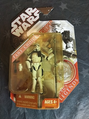 Star Wars Saga Legends Figures Sandtrooper Fan's Choice | eBay