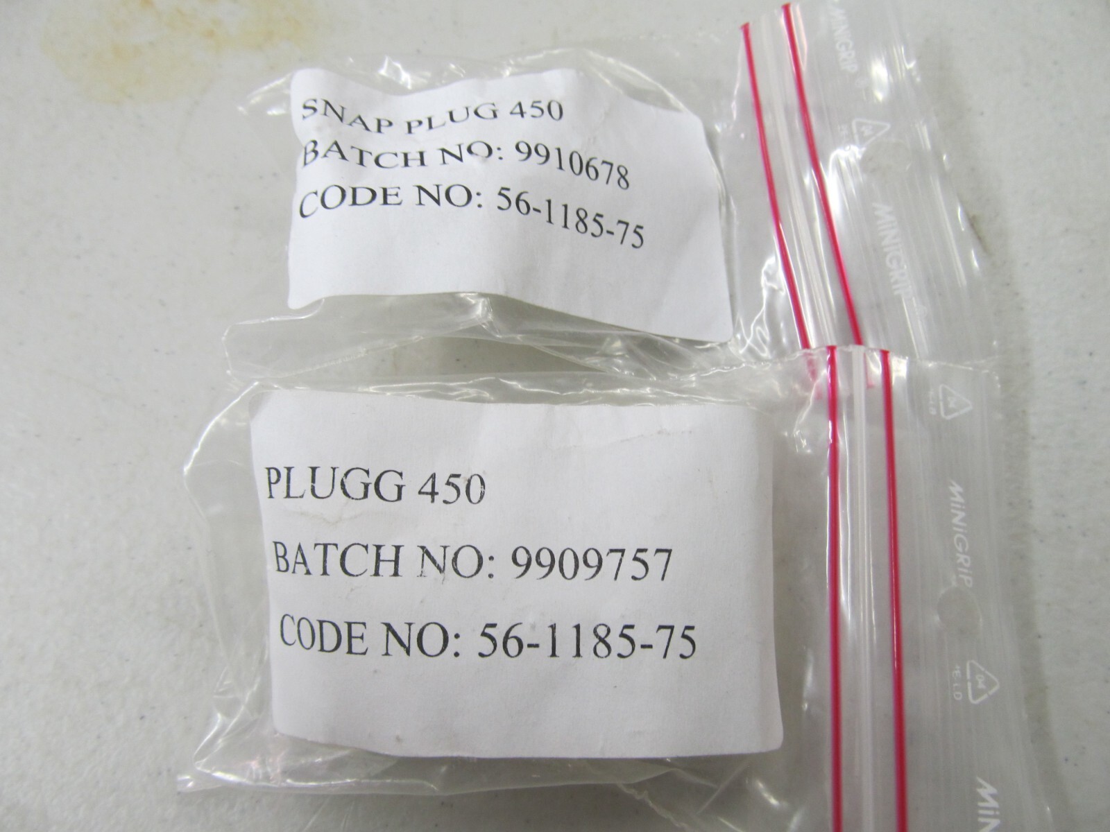 GE Healthcare/Cytiva BPG 450 Snap Plug, 18-1107-45, New Unused Surplus ...