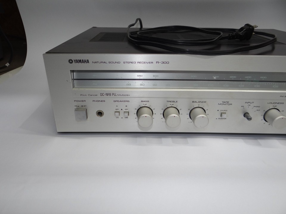 Yamaha R-300 Natural Sound Stereo Receiver Tested Working | eBay