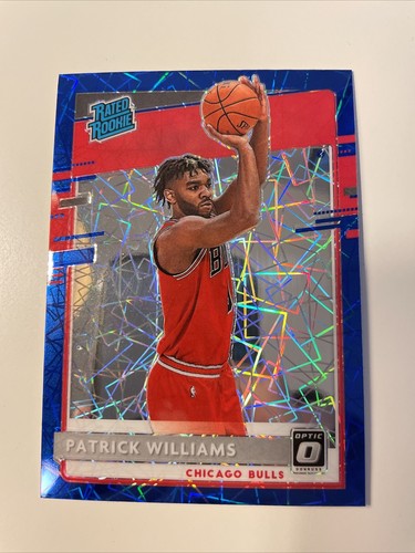 2020-21 PANINI OPTIC BASKETBALL PATRICK WILLIAMS RATED ROOKIE BLUE ...