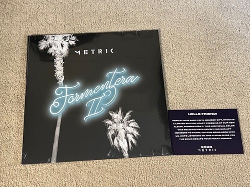Metric – Formentera II Fanclub Only Sealed Violet Vinyl LP 691835753225 ...