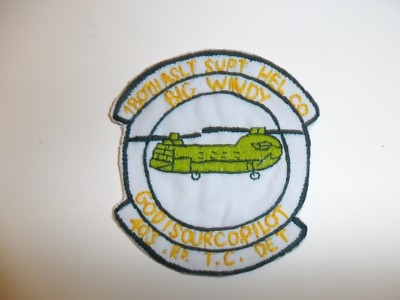 e1002 Vietnam US Army 180th ASLT Supt Hel Co Big Windy 403rd TC DET ...