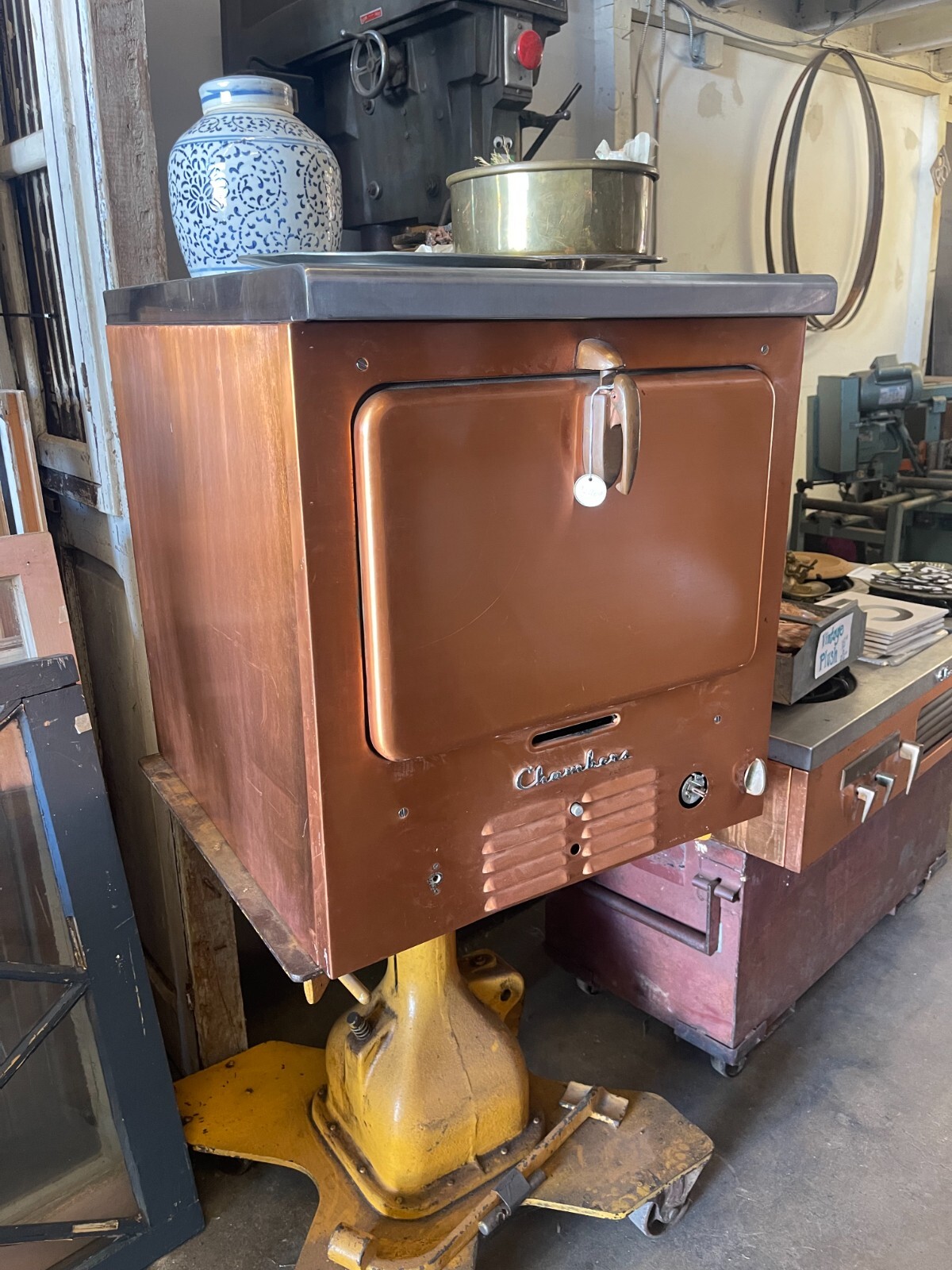 Chambers Cooktop Leslie Model C Era, Copper, with wall oven | eBay