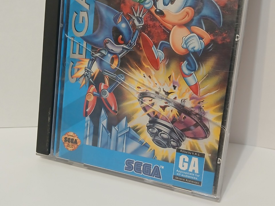 Sonic CD (Sega CD, 1993) Complete w/ Reg. Card! TESTED | eBay