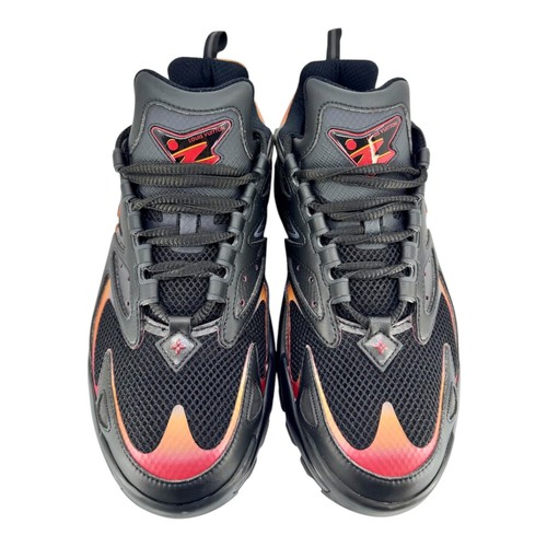 Louis Vuitton Runner Tatic Sneaker Black Red Pre-Owned | eBay