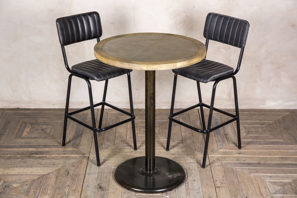 TALL TABLE BAR TABLE POSEUR TABLE CHOICE OF TABLE TOPS DINING TABLE ...