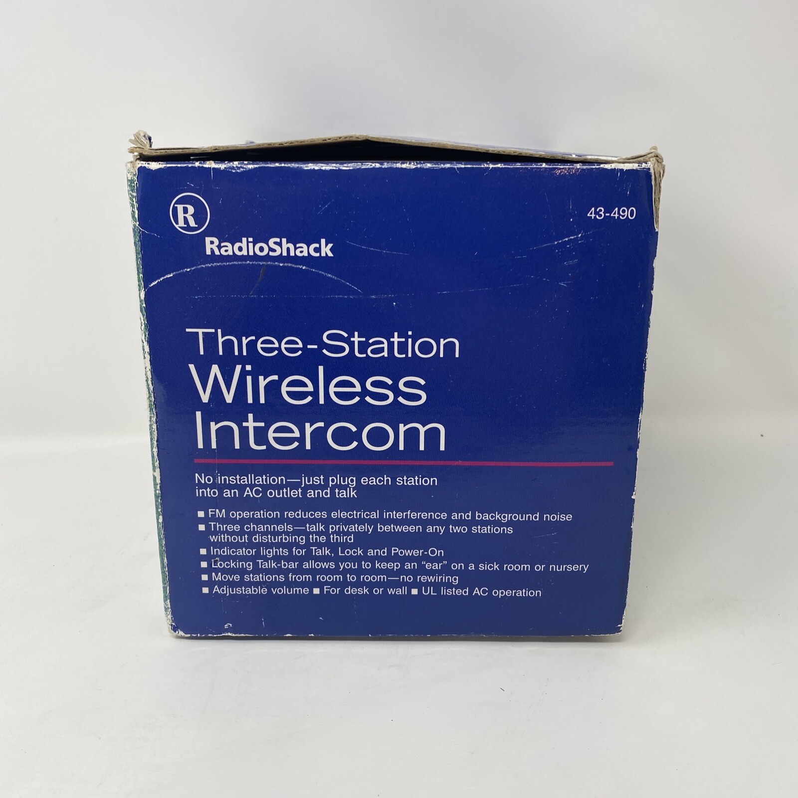 New Radio Shack Three Station Wireless Intercom Plug 'n Talk 43-490 | eBay