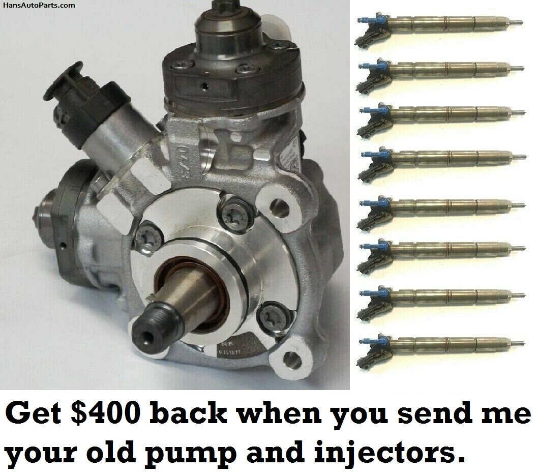$1199 15-18 Ford 6.7 Diesel Pump + Injectors CP4.2 Powerstroke HPFP ...