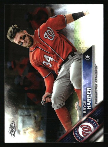 Bryce Harper 2016 Topps Chrome #200a BASEBALL Card | eBay