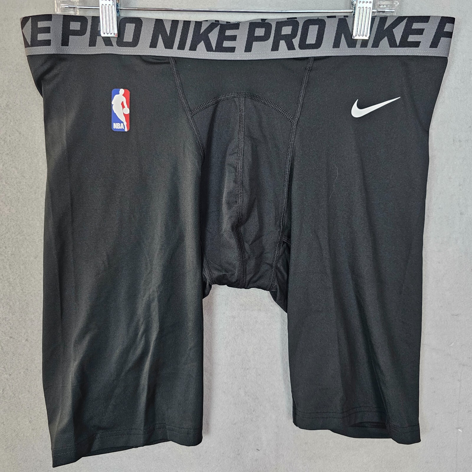 Nike Pro NBA Compression Shorts Mens 3XL Black Dri-Fit Basketball ...