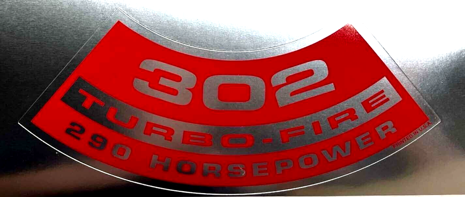 Chevrolet 302 Turbo Fire 290 HP Air Cleaner | 3916390 | OEM | United States