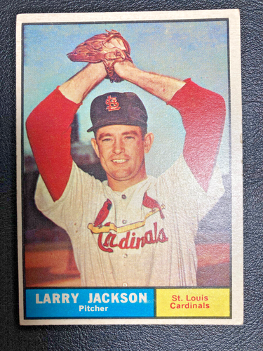 1961 Topps Baseball #535 Larry Jackson VGEX St. Louis Cardinals | eBay