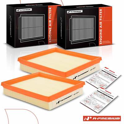 A-Premium 2Pcs Engine Air Filter for BMW F22 F45 F46 228i F30 320i 328i ...