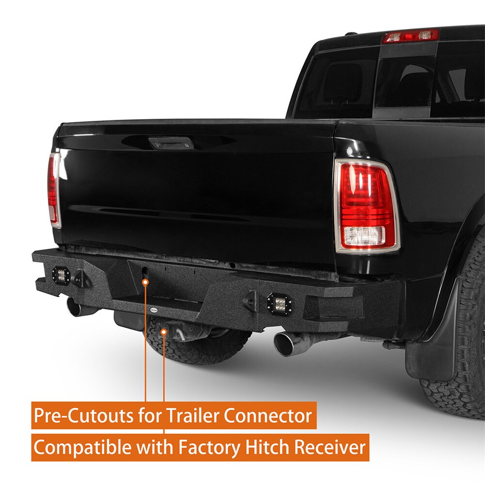Front Bumpers Or Rear Back Bumper Fit 2013-2018 Dodge Ram 1500/2019 ...