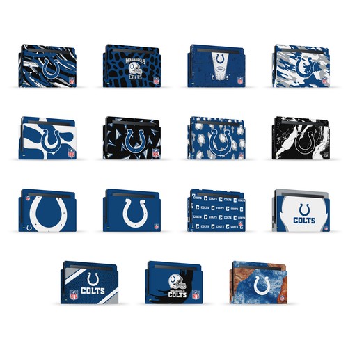 OFFICIAL NFL INDIANAPOLIS COLTS VINYL SKIN FOR NINTENDO SWITCH CONSOLE ...