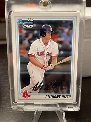 Anthony Rizzo 2010 Bowman 1st Bowman Card Rookie Signature | eBay