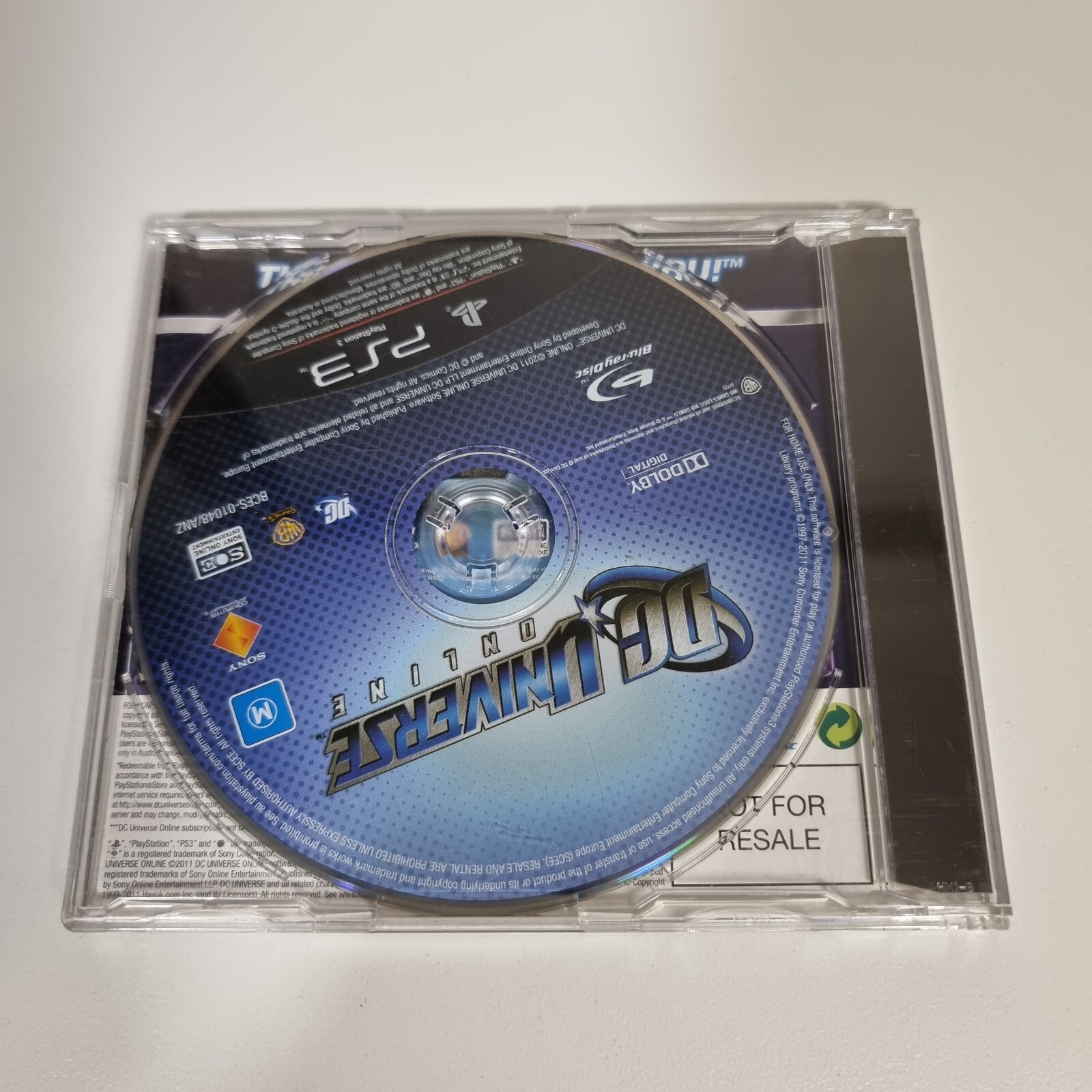 DC Universe Online - Promo - PS3 PlayStation 3 PAL Full Game | eBay