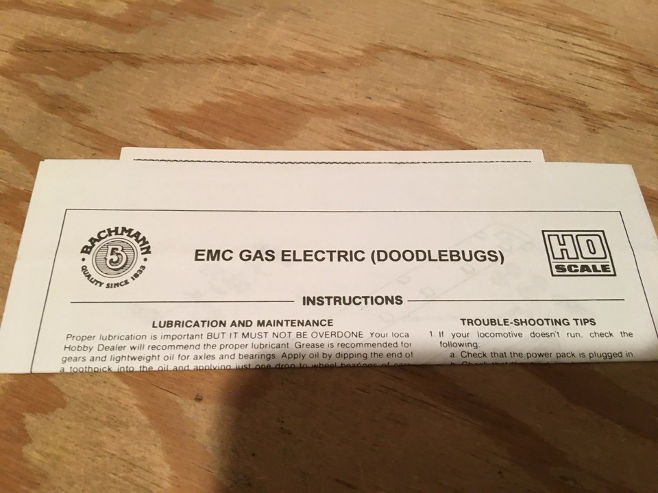HO Bachmann Spectrum 81406 Pennsylvania EMC Gas Electric Doodlebug PRR ...