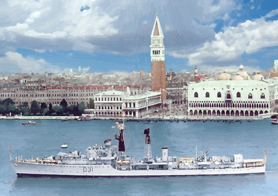 HMS BROADSWORD D31 - HAND FINISHED, LIMITED EDITION (25) | eBay