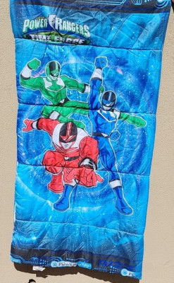 Vintage THE POWER RANGERS Sleeping Bag ~ Time Force ~ Saban EUC | eBay