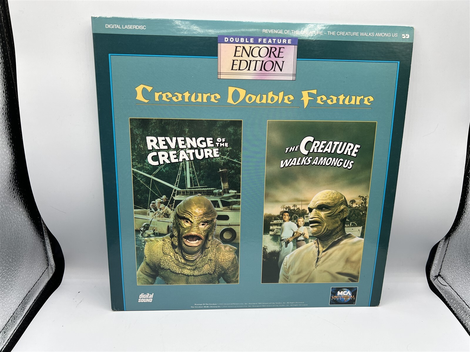 CREATURE DOUBLE FEATURE REVENGE OF THE CREATURE & CREATURE WALKS AMONG ...