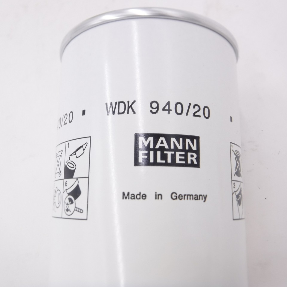 Mann Filter WDK 940/20 Fuel Filter for High Pressure Levels | eBay