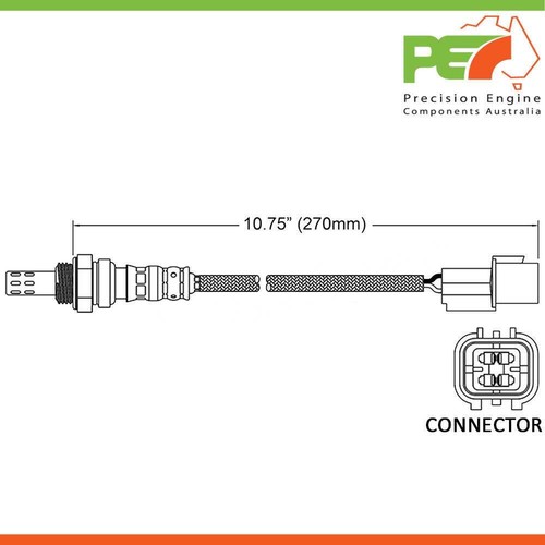 New * OEM * Oxygen Sensor O2 For Hyundai Sonata Tiburon Trajet 2.5L 2 ...