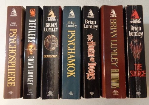 Brian Lumley 7 Book Mass Market Paperback Lot - Necroscope Psychosphere ...