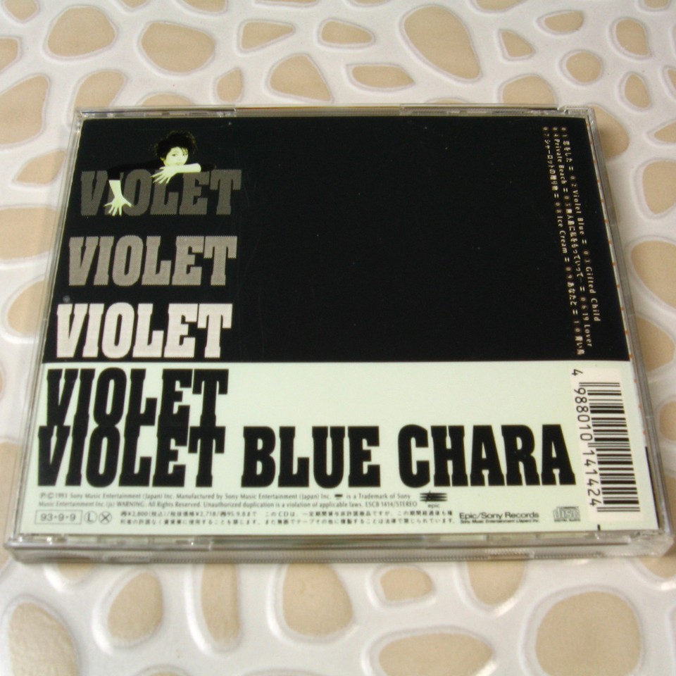 Chara - Violet Blue JAPAN CD Mint J-Pop #I04 4988010141424| eBay